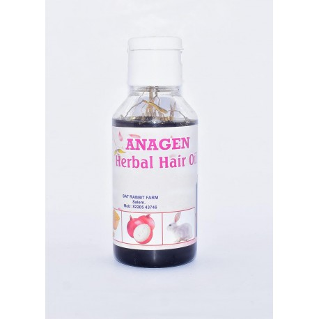Anagen Rabbit Blood Herbal Hair Oil - 100ml - Grace Basket