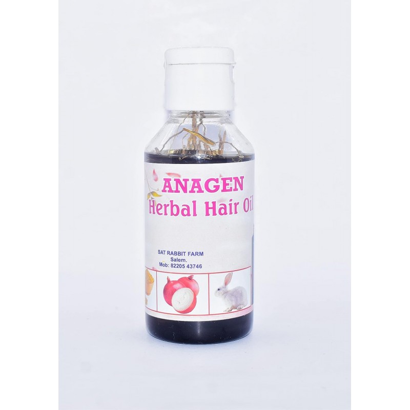 Anagen Rabbit Blood Herbal Hair Oil - 100ml - Grace Basket