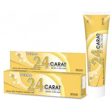 Broad Biotech 24 Carat Skin Cream - 25gm (Pack of 3)