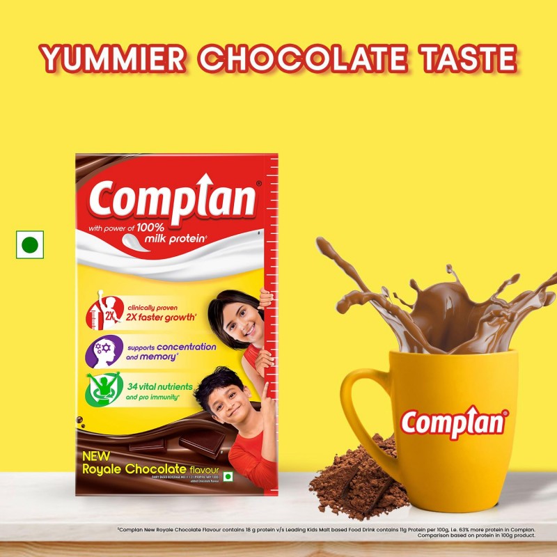 Complan Royale Chocolate Nutritious Health Drink 1 kg Carton