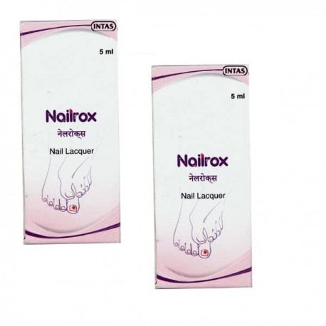 Nailrox Nail Lacquer - 5ml (Pack of 2)