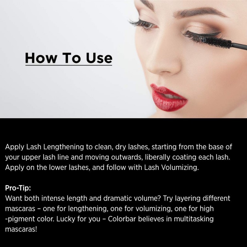 Colorbar Duo Mascara, Carbon Black 4ml