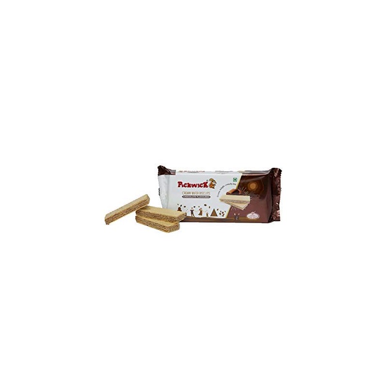 Pickwick Creamy Wafer Biscuits (Chocolate) - 75gm (Pack of 5)