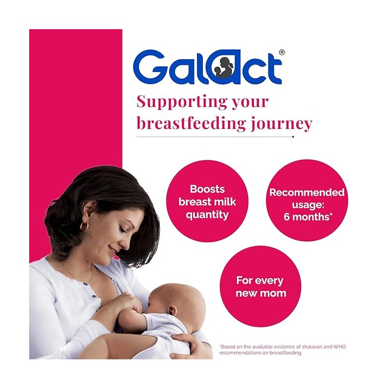 Emcure Galact Granules Breast Feeding Supplement – Increase Milk supply ...