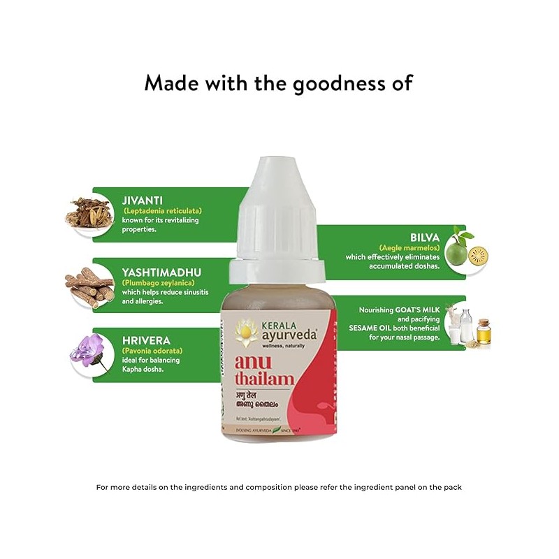 Kerala Ayurveda Anu Thailam