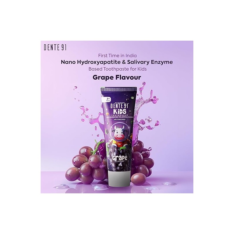 Dente91 Kids Toothpaste, Protects against dental caries ...