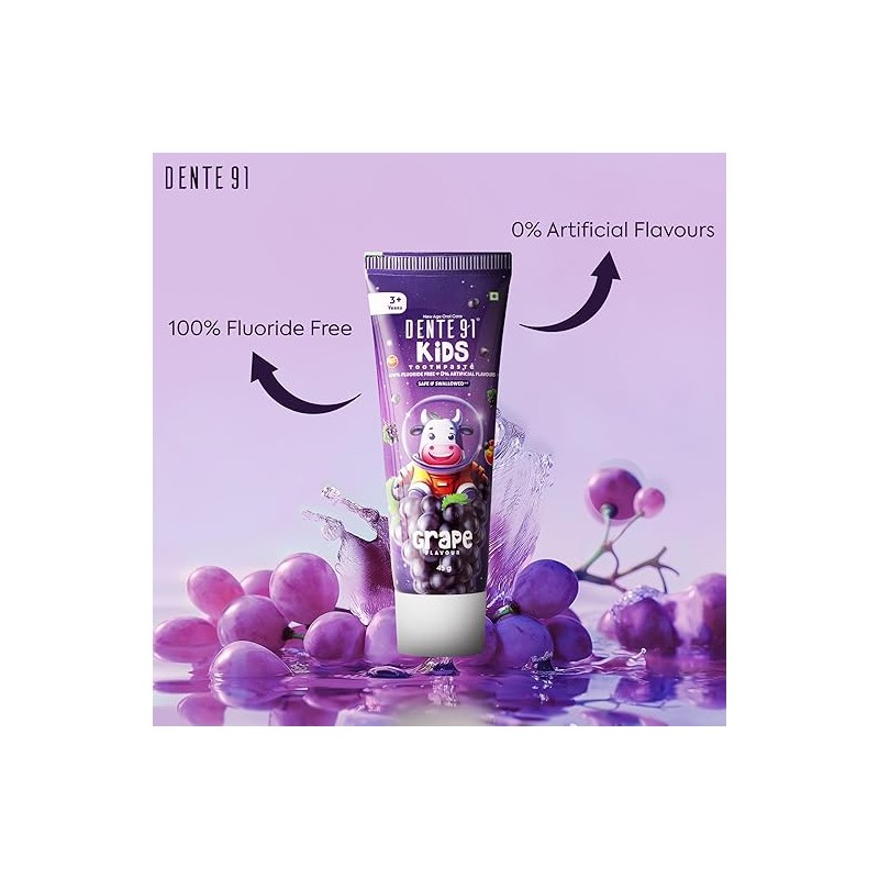Dente91 Kids Toothpaste, Protects against dental caries ...