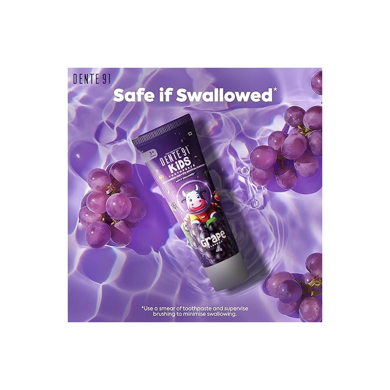 Dente91 Kids Toothpaste, Protects against dental caries ...
