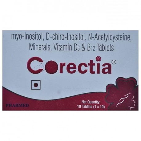 Corectia - Strip of 10 Tablets pack of 2
