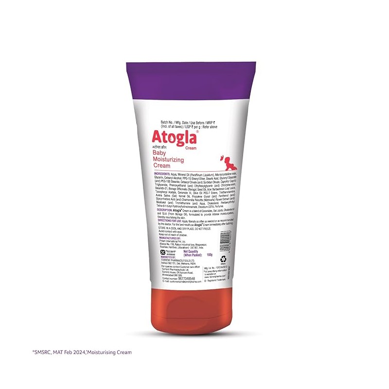 Atogla Baby Cream 100g from Tedibar Family Advanced Gentle Moisturising ...