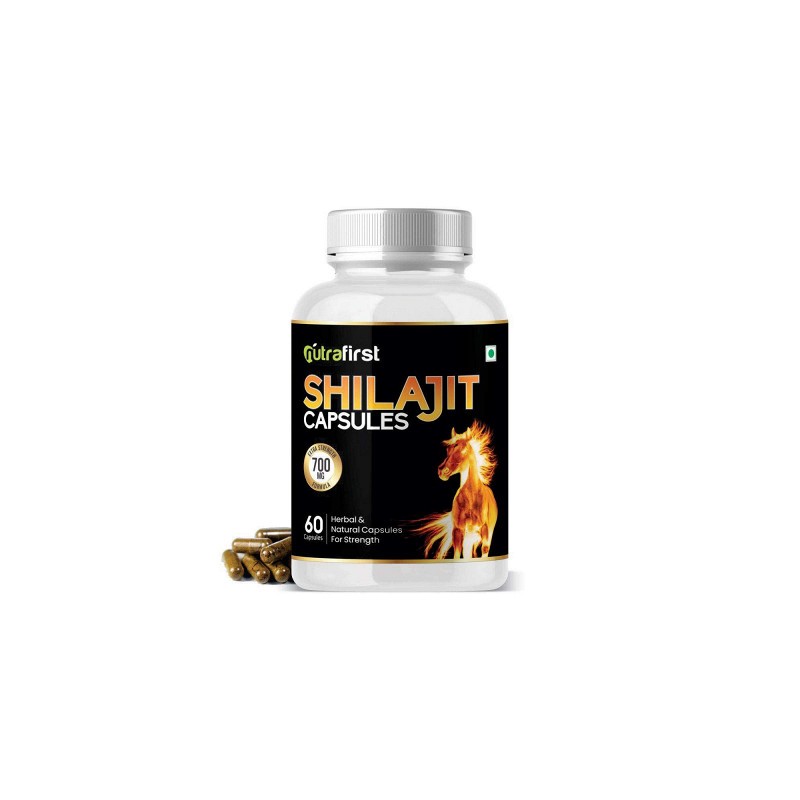 Nutra First Pure Shilajit Extract Capsules (60caps) - Grace Basket