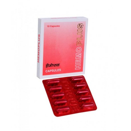 Hemoplus Capsule - Pack Of 10 - Grace Basket