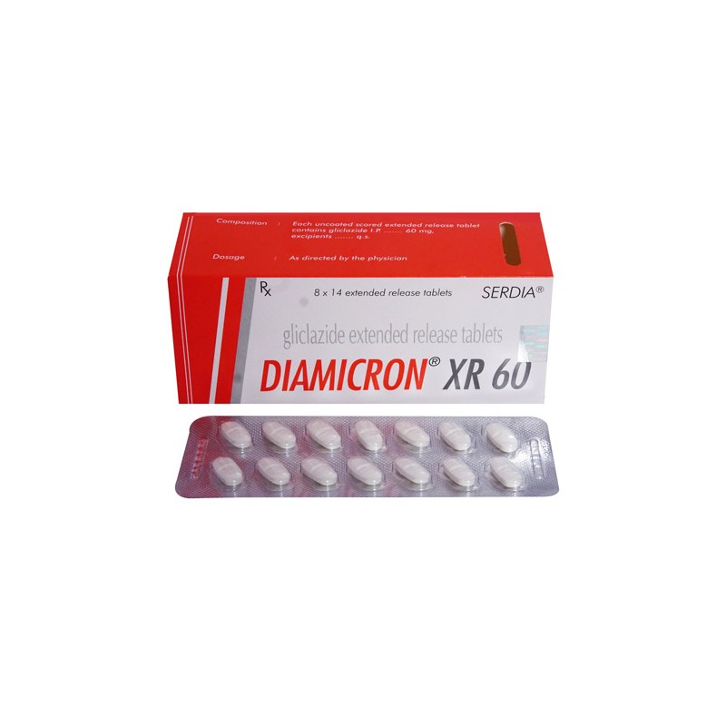 Diamicron XR 60 Tablet - Pack Of 5 - Grace Basket