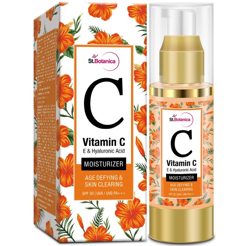 St.Botanica Vitamin C, E & Hyaluronic Acid Moisturizer With SPF 25 ...